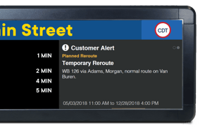 Connecting With Your Riders: CleverVision Digital Signage | Clever Devices